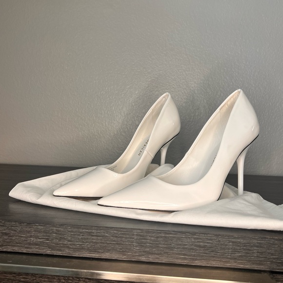 Good American | Shoes | Good American Nwotemma Heel In Ivory | Poshmark